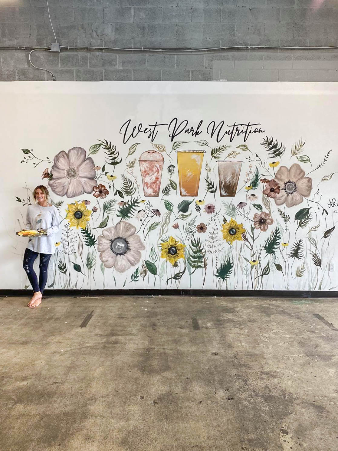 Empower Nutrition Wall Mural - arastasia.com