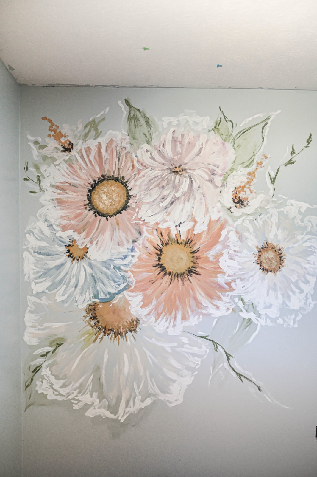 Nursery Flower Wall Mural - arastasia.com