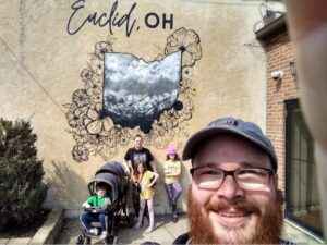 Behind The Scenes: Painting My Euclid Ohio Flower Mural