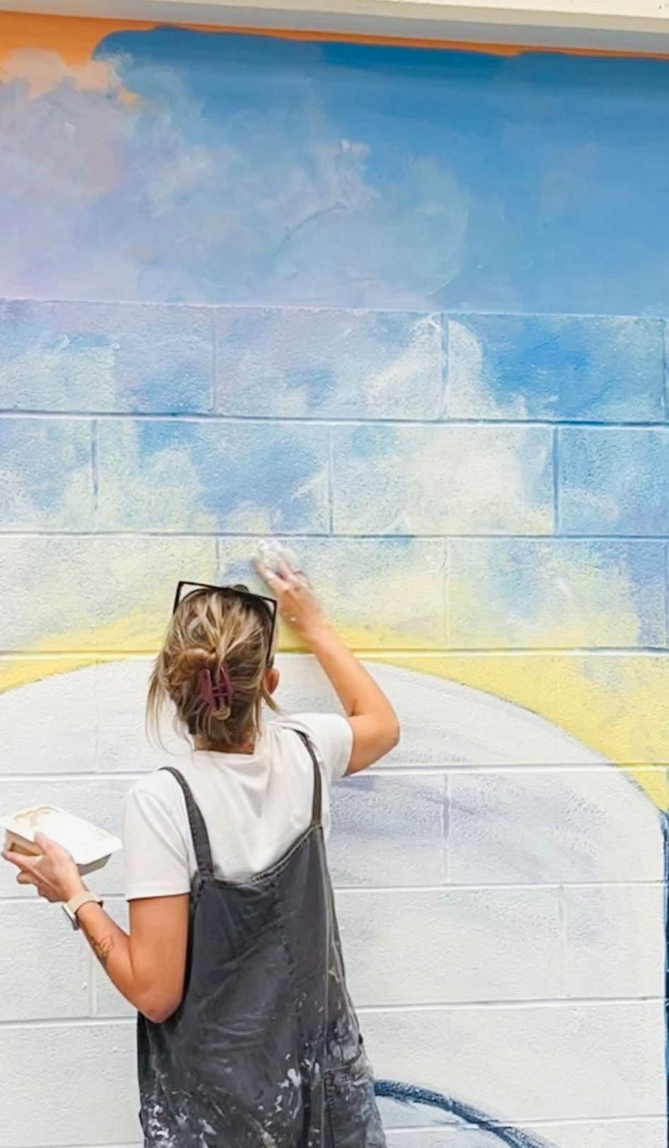 Reading Is Fundamental Mural - Inspiring Art at Cleveland School