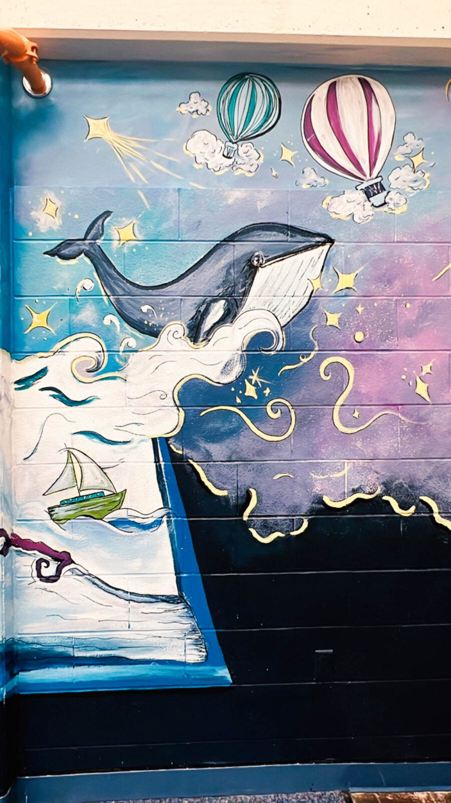 Reading Is Fundamental Mural - Inspiring Art at Cleveland School