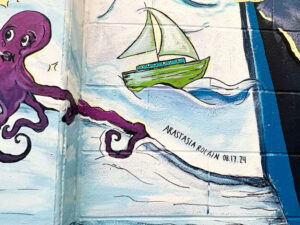 Reading Is Fundamental Mural - Inspiring Art at Cleveland School