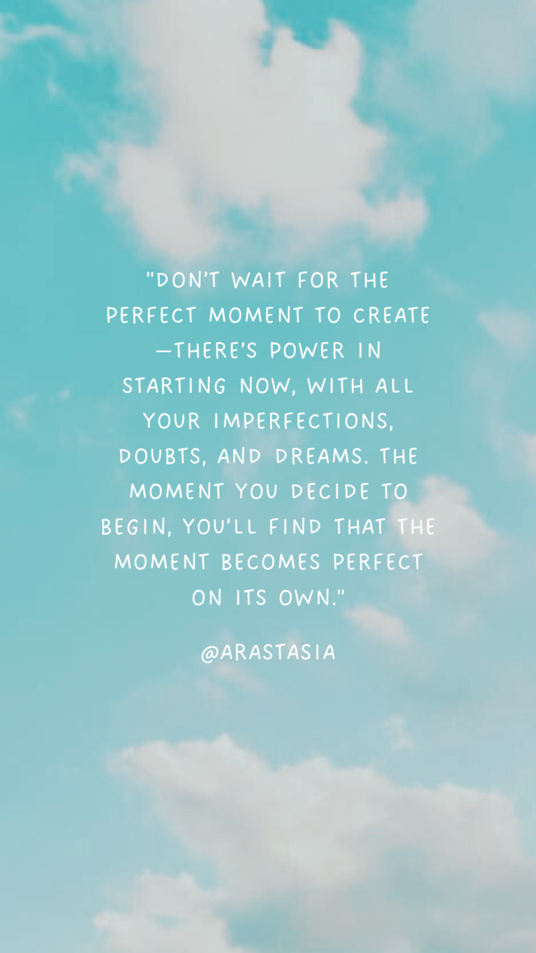 Creative Quotes For Artists Overcome Perfectionism Self Doubt